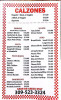 Menu | Riverbend Pizza Place